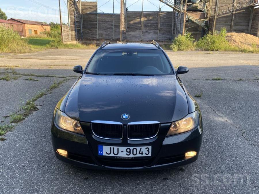Black BMW 320 2006 in Balvi, with an engine capacity of 2.00 L and mileage of 381 thousand km for 1950 €, photo 1 on AUTOMOTO.COM.LV