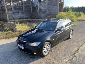 Black BMW 320 2006 in Balvi, with an engine capacity of 2.00 L and mileage of 381 thousand km for 1950 €, photo 3 on AUTOMOTO.COM.LV