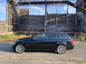 Black BMW 320 2006 in Balvi, with an engine capacity of 2.00 L and mileage of 381 thousand km for 1950 €, photo 4 on AUTOMOTO.COM.LV