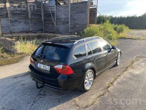 Black BMW 320 2006 in Balvi, with an engine capacity of 2.00 L and mileage of 381 thousand km for 1950 €, photo 6 on AUTOMOTO.COM.LV