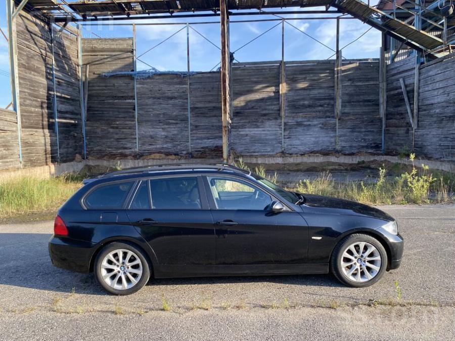 Black BMW 320 2006 in Balvi, with an engine capacity of 2.00 L and mileage of 381 thousand km for 1950 €, photo 7 on AUTOMOTO.COM.LV