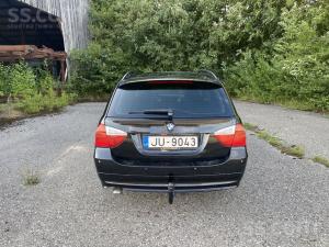 Black BMW 320 2006 in Balvi, with an engine capacity of 2.00 L and mileage of 381 thousand km for 1950 €, photo 10 on AUTOMOTO.COM.LV
