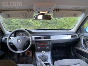 Black BMW 320 2006 in Balvi, with an engine capacity of 2.00 L and mileage of 381 thousand km for 1950 €, photo 12 on AUTOMOTO.COM.LV