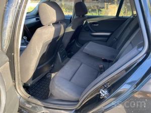 Black BMW 320 2006 in Balvi, with an engine capacity of 2.00 L and mileage of 381 thousand km for 1950 €, photo 14 on AUTOMOTO.COM.LV