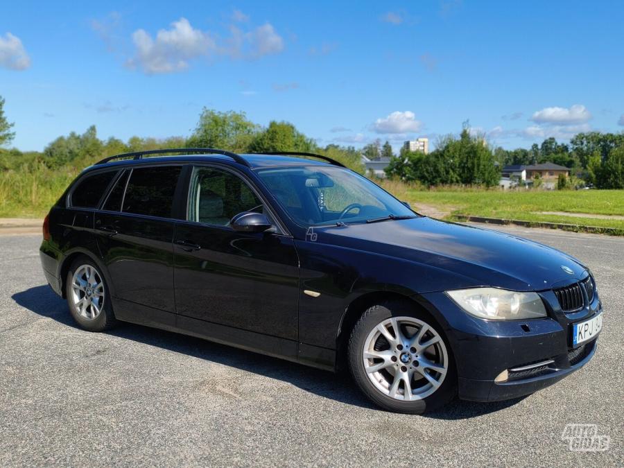Black BMW 320 2006 in Alytus, with an engine capacity of 2.00 L and mileage of 330 thousand km for 1500 €, photo 3 on AUTOMOTO.COM.LV
