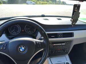 Black BMW 320 2006 in Alytus, with an engine capacity of 2.00 L and mileage of 330 thousand km for 1500 €, photo 7 on AUTOMOTO.COM.LV
