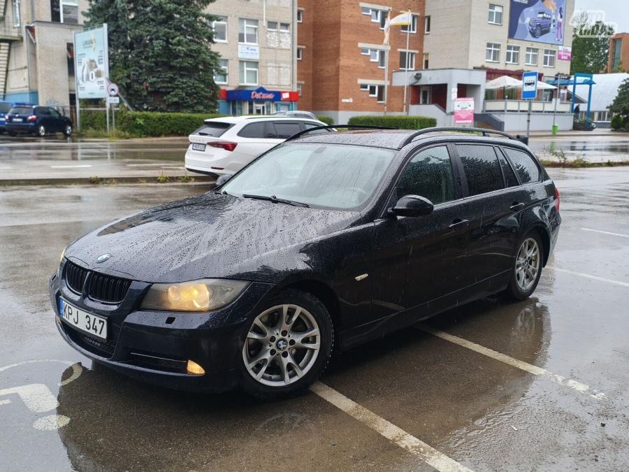 Черный БМВ 320 2006 в Алитус, объемом двигателя 2.00 л и пробегом 330 тыс. км за 1500 €, фото 1 на AUTOMOTO.COM.LV