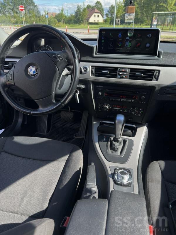 Melns BMW 320 2006 Jelgava, ar dzinēja tilpumu 2.00 L un nobraukumu 335 tūkst. km par 3500 €, foto 7 vietnē AUTOMOTO.COM.LV