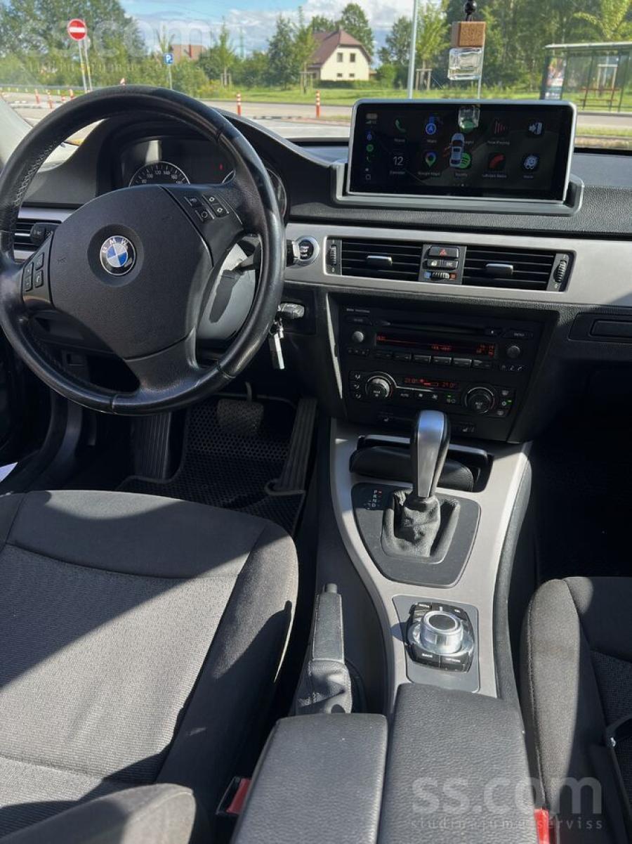 Melns BMW 320 2006 Jelgava, ar dzinēja tilpumu 2.00 L un nobraukumu 335 tūkst. km par 3500 €, foto 8 vietnē AUTOMOTO.COM.LV