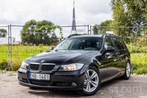Melns BMW 320 2006 Rīga, ar dzinēja tilpumu 2.00 L un nobraukumu 305 tūkst. km par 4490 €, foto  vietnē AUTOMOTO.COM.LV