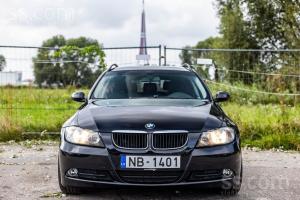 Black BMW 320 2006 in Riga, with an engine capacity of 2.00 L and mileage of 305 thousand km for 4490 €, photo 4 on AUTOMOTO.COM.LV