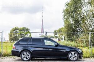 Black BMW 320 2006 in Riga, with an engine capacity of 2.00 L and mileage of 305 thousand km for 4490 €, photo 6 on AUTOMOTO.COM.LV