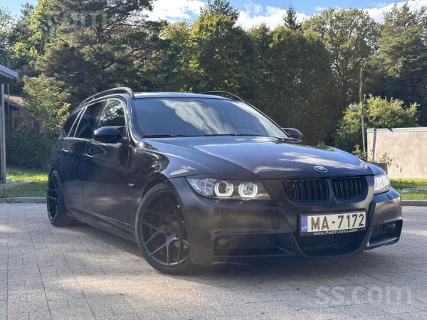 Melns BMW 320 2006 Tukums, ar dzinēja tilpumu 2.00 L un nobraukumu 0 tūkst. km par 4500 €, foto 3 vietnē AUTOMOTO.COM.LV