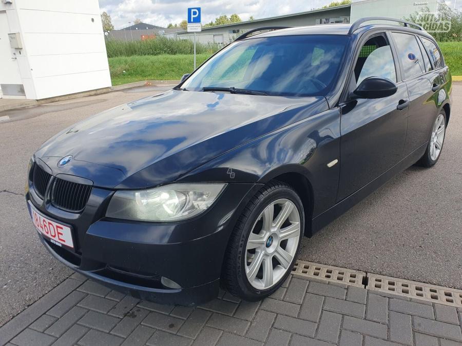 Черный БМВ 320 2006 в Каунас, объемом двигателя 2.00 л и пробегом 450 тыс. км за 2450 €, фото 1 на AUTOMOTO.COM.LV