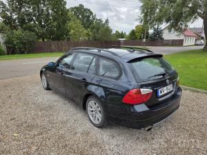 Black BMW 320 2006 in Ventspils, with an engine capacity of 2.00 L and mileage of 356 thousand km for 3390 €, photo 9 on AUTOMOTO.COM.LV