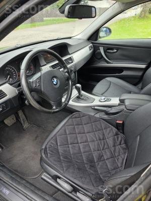 Black BMW 320 2006 in Ventspils, with an engine capacity of 2.00 L and mileage of 356 thousand km for 3390 €, photo 10 on AUTOMOTO.COM.LV