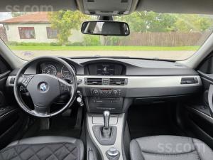 Black BMW 320 2006 in Ventspils, with an engine capacity of 2.00 L and mileage of 356 thousand km for 3390 €, photo 12 on AUTOMOTO.COM.LV