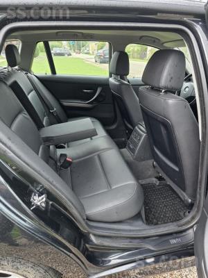 Black BMW 320 2006 in Ventspils, with an engine capacity of 2.00 L and mileage of 356 thousand km for 3390 €, photo 17 on AUTOMOTO.COM.LV