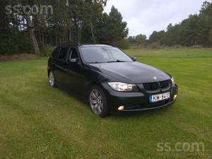 Black BMW 320 2006 in Limbazi, with an engine capacity of 2.00 L and mileage of 474 thousand km for 2200 €, photo  on AUTOMOTO.COM.LV