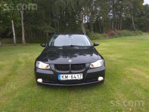 Melns BMW 320 2006 Limbaži, ar dzinēja tilpumu 2.00 L un nobraukumu 474 tūkst. km par 2200 €, foto 3 vietnē AUTOMOTO.COM.LV