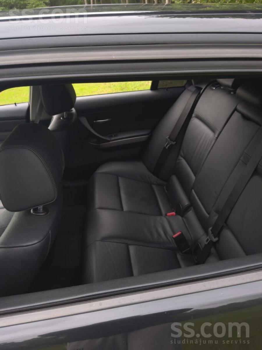 Melns BMW 320 2006 Limbaži, ar dzinēja tilpumu 2.00 L un nobraukumu 474 tūkst. km par 2200 €, foto 6 vietnē AUTOMOTO.COM.LV