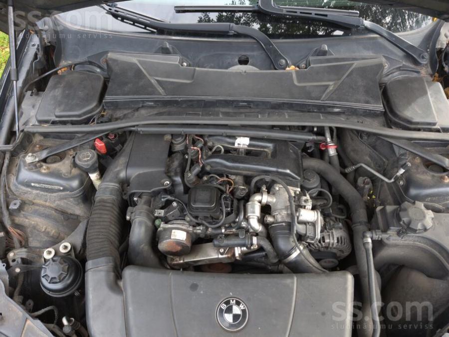 Melns BMW 320 2006 Limbaži, ar dzinēja tilpumu 2.00 L un nobraukumu 474 tūkst. km par 2200 €, foto 10 vietnē AUTOMOTO.COM.LV
