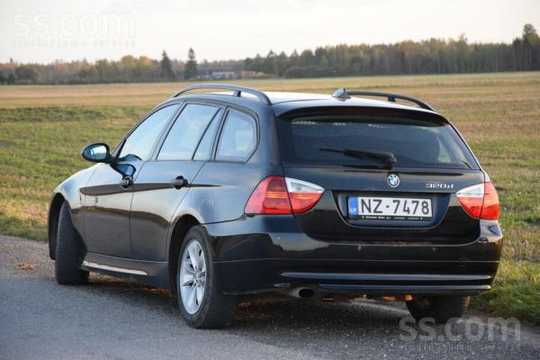 Черный БМВ 320 2006 в Салдус, объемом двигателя 2.00 л и пробегом 299 тыс. км за 3000 €, фото 5 на AUTOMOTO.COM.LV