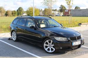 Melns BMW 320 2006 Rīga, ar dzinēja tilpumu 2.00 L un nobraukumu 309 tūkst. km par 3999 €, foto 1 vietnē AUTOMOTO.COM.LV