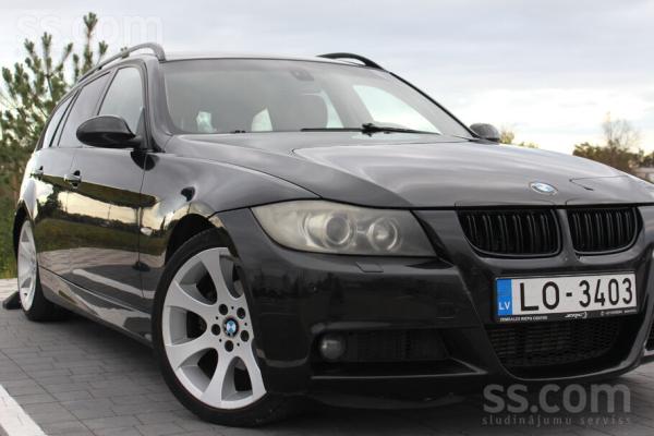 Melns BMW 320 2006 Rīga, ar dzinēja tilpumu 2.00 L un nobraukumu 309 tūkst. km par 3999 €, foto 3 vietnē AUTOMOTO.COM.LV