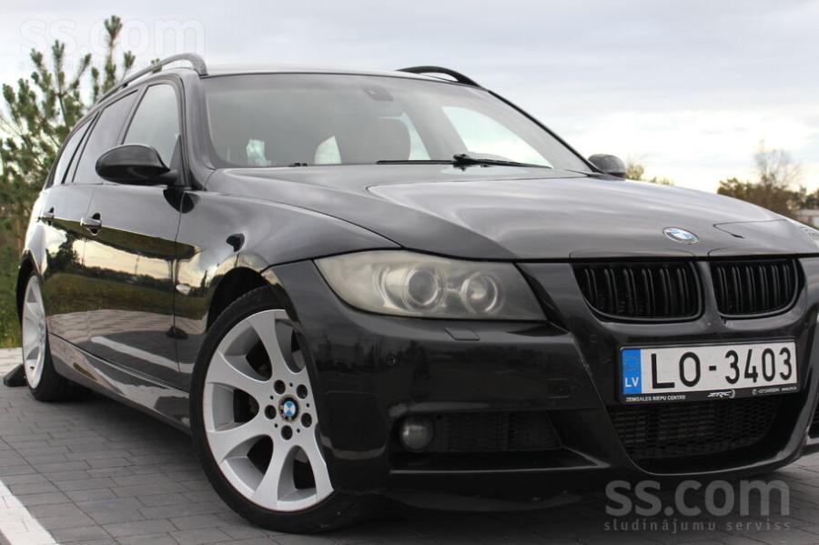 Melns BMW 320 2006 Rīga, ar dzinēja tilpumu 2.00 L un nobraukumu 309 tūkst. km par 3999 €, foto 3 vietnē AUTOMOTO.COM.LV