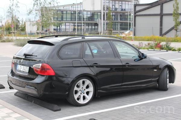 Melns BMW 320 2006 Rīga, ar dzinēja tilpumu 2.00 L un nobraukumu 309 tūkst. km par 3999 €, foto 5 vietnē AUTOMOTO.COM.LV