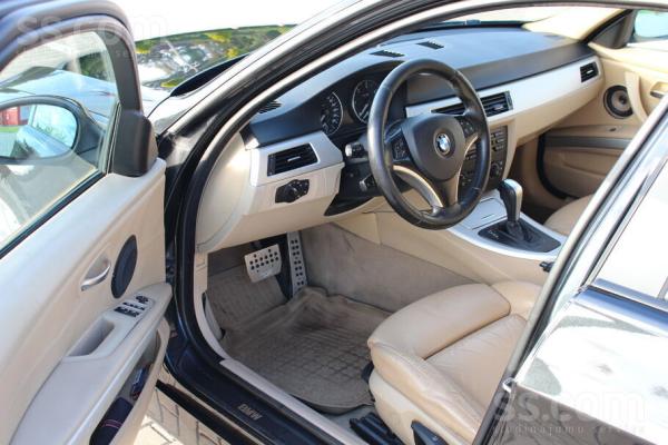 Melns BMW 320 2006 Rīga, ar dzinēja tilpumu 2.00 L un nobraukumu 309 tūkst. km par 3999 €, foto 7 vietnē AUTOMOTO.COM.LV