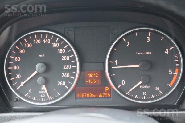 Melns BMW 320 2006 Rīga, ar dzinēja tilpumu 2.00 L un nobraukumu 309 tūkst. km par 3999 €, foto 10 vietnē AUTOMOTO.COM.LV