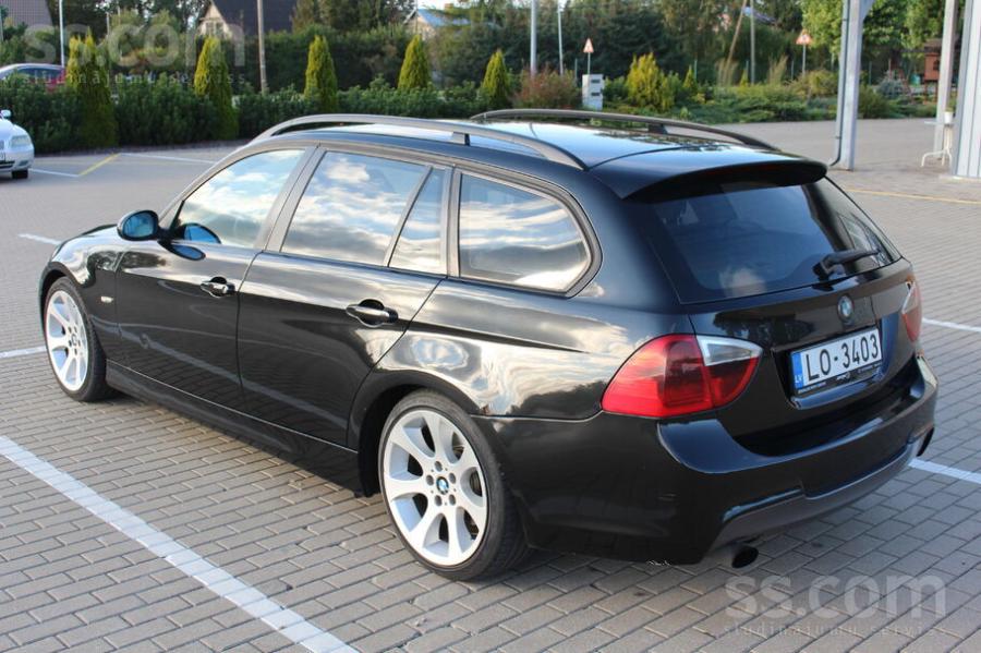 Melns BMW 320 2006 Rīga, ar dzinēja tilpumu 2.00 L un nobraukumu 309 tūkst. km par 3999 €, foto 13 vietnē AUTOMOTO.COM.LV