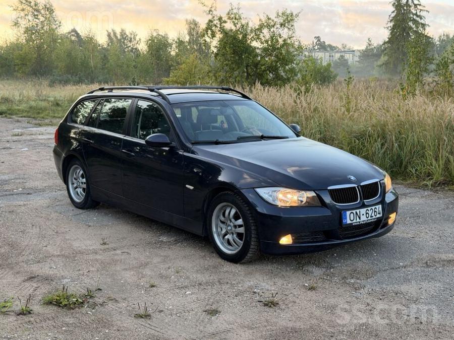 Melns BMW 320 2006 Dobele, ar dzinēja tilpumu 2.00 L un nobraukumu 494 tūkst. km par 2690 €, foto 1 vietnē AUTOMOTO.COM.LV