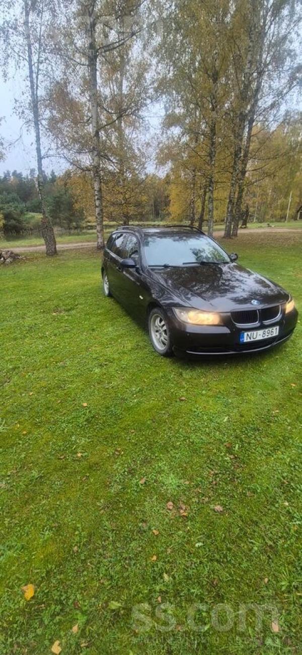 Melns BMW 320 2006 Jelgava, ar dzinēja tilpumu 2.00 L un nobraukumu 372 tūkst. km par 2300 €, foto 3 vietnē AUTOMOTO.COM.LV