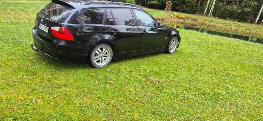 Melns BMW 320 2006 Jelgava, ar dzinēja tilpumu 2.00 L un nobraukumu 372 tūkst. km par 2300 €, foto 4 vietnē AUTOMOTO.COM.LV