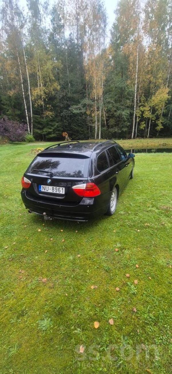 Melns BMW 320 2006 Jelgava, ar dzinēja tilpumu 2.00 L un nobraukumu 372 tūkst. km par 2300 €, foto 5 vietnē AUTOMOTO.COM.LV