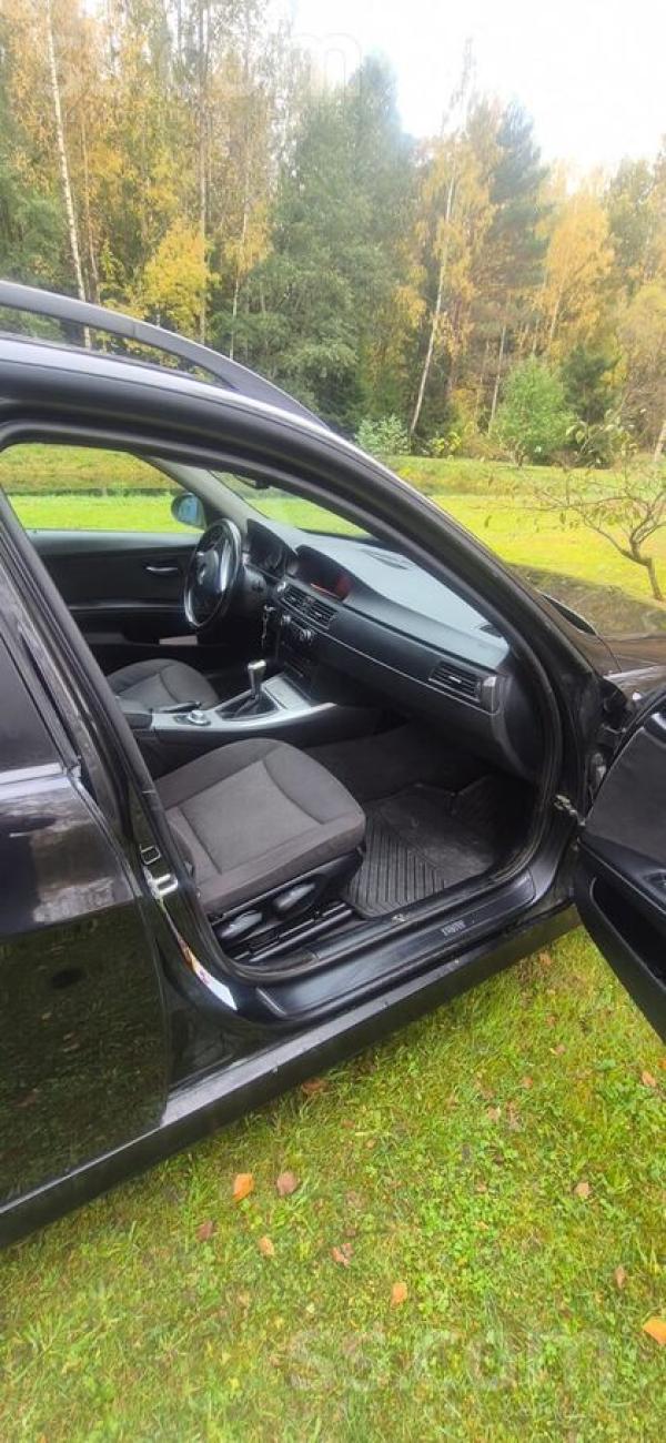 Melns BMW 320 2006 Jelgava, ar dzinēja tilpumu 2.00 L un nobraukumu 372 tūkst. km par 2300 €, foto 6 vietnē AUTOMOTO.COM.LV
