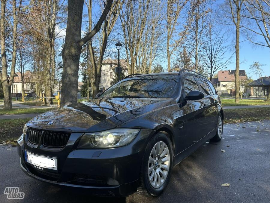 Black BMW 320 2006 in Kaunas, with an engine capacity of 2.00 L and mileage of 260 thousand km for 2790 €, photo 5 on AUTOMOTO.COM.LV