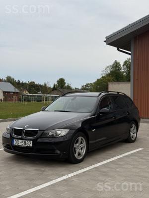 Melns BMW 320 2007 Alūksne, ar dzinēja tilpumu 2.00 L un nobraukumu 310 tūkst. km par 4200 €, foto 1 vietnē AUTOMOTO.COM.LV