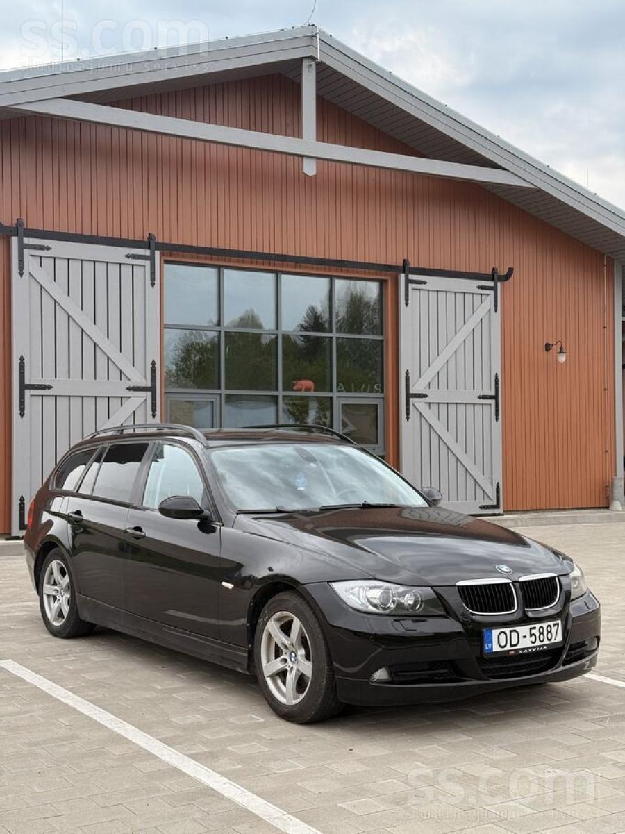 Melns BMW 320 2007 Alūksne, ar dzinēja tilpumu 2.00 L un nobraukumu 310 tūkst. km par 4200 €, foto 2 vietnē AUTOMOTO.COM.LV