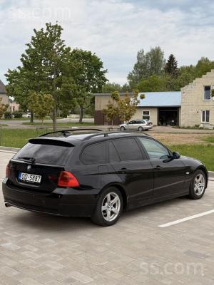 Melns BMW 320 2007 Alūksne, ar dzinēja tilpumu 2.00 L un nobraukumu 310 tūkst. km par 4200 €, foto 4 vietnē AUTOMOTO.COM.LV