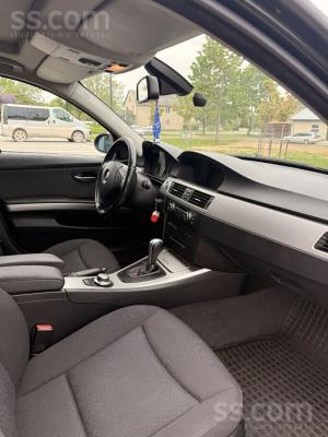 Melns BMW 320 2007 Alūksne, ar dzinēja tilpumu 2.00 L un nobraukumu 310 tūkst. km par 4200 €, foto 5 vietnē AUTOMOTO.COM.LV