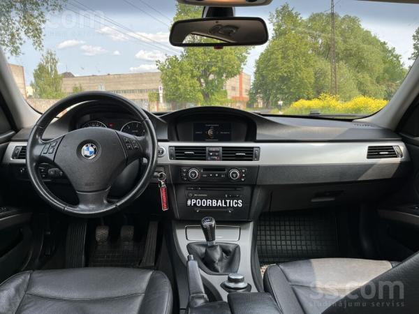 Melns BMW 320 2007 Rīga, ar dzinēja tilpumu 2.00 L un nobraukumu 287 tūkst. km par 5250 €, foto 9 vietnē AUTOMOTO.COM.LV