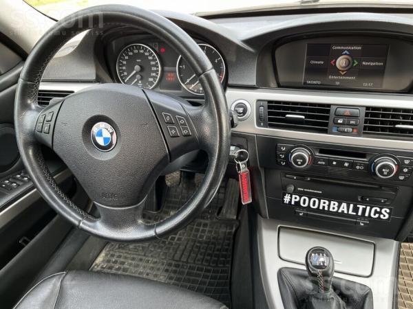 Melns BMW 320 2007 Rīga, ar dzinēja tilpumu 2.00 L un nobraukumu 287 tūkst. km par 5250 €, foto 10 vietnē AUTOMOTO.COM.LV