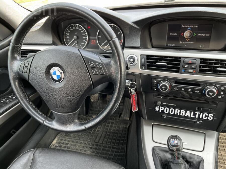 Melns BMW 320 2007 Rīga, ar dzinēja tilpumu 2.00 L un nobraukumu 287 tūkst. km par 5250 €, foto 10 vietnē AUTOMOTO.COM.LV