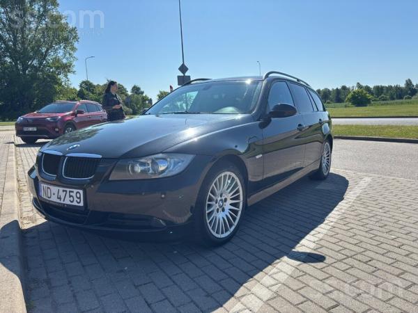 Melns BMW 320 2007 Liepāja, ar dzinēja tilpumu 2.00 L un nobraukumu 344 tūkst. km par 3700 €, foto 2 vietnē AUTOMOTO.COM.LV
