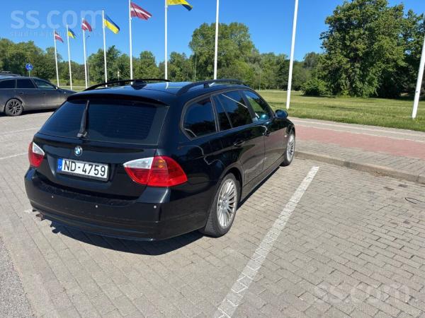 Melns BMW 320 2007 Liepāja, ar dzinēja tilpumu 2.00 L un nobraukumu 344 tūkst. km par 3700 €, foto 4 vietnē AUTOMOTO.COM.LV