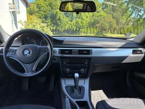 Black BMW 320 2007 in Liepaja, with an engine capacity of 2.00 L and mileage of 344 thousand km for 3700 €, photo 7 on AUTOMOTO.COM.LV